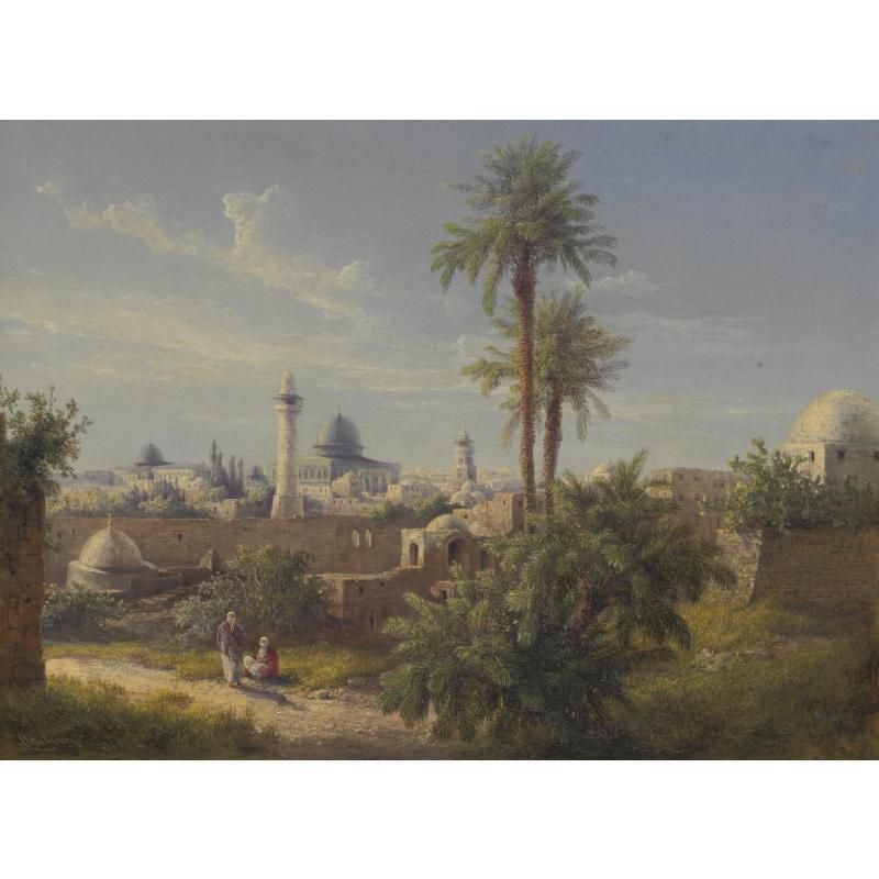 Friedrich Otto Georgi | View of Jerusalem | MutualArt