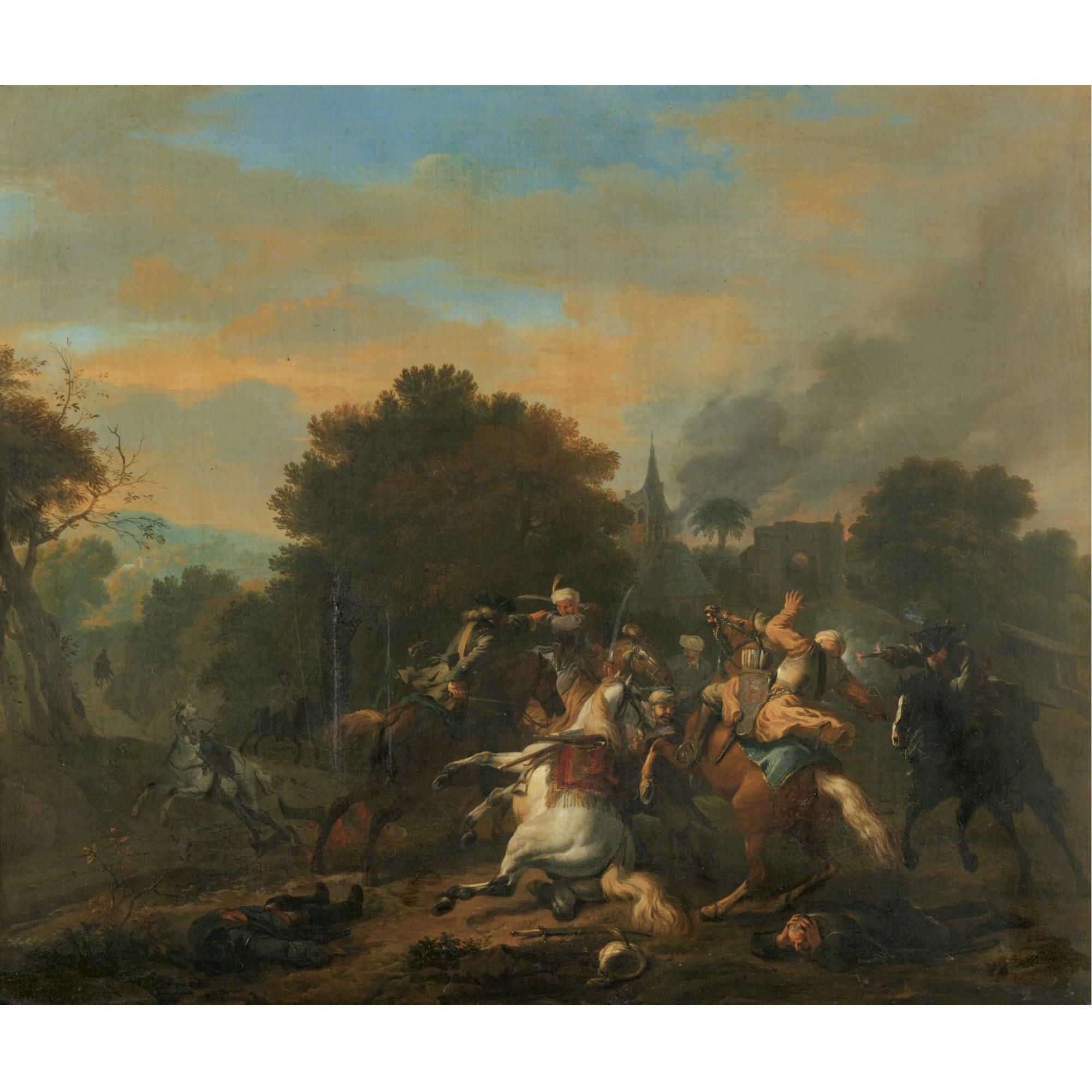 Jan van Huchtenburgh | The Siege of Turin: Prince Eugene of Savoy ...