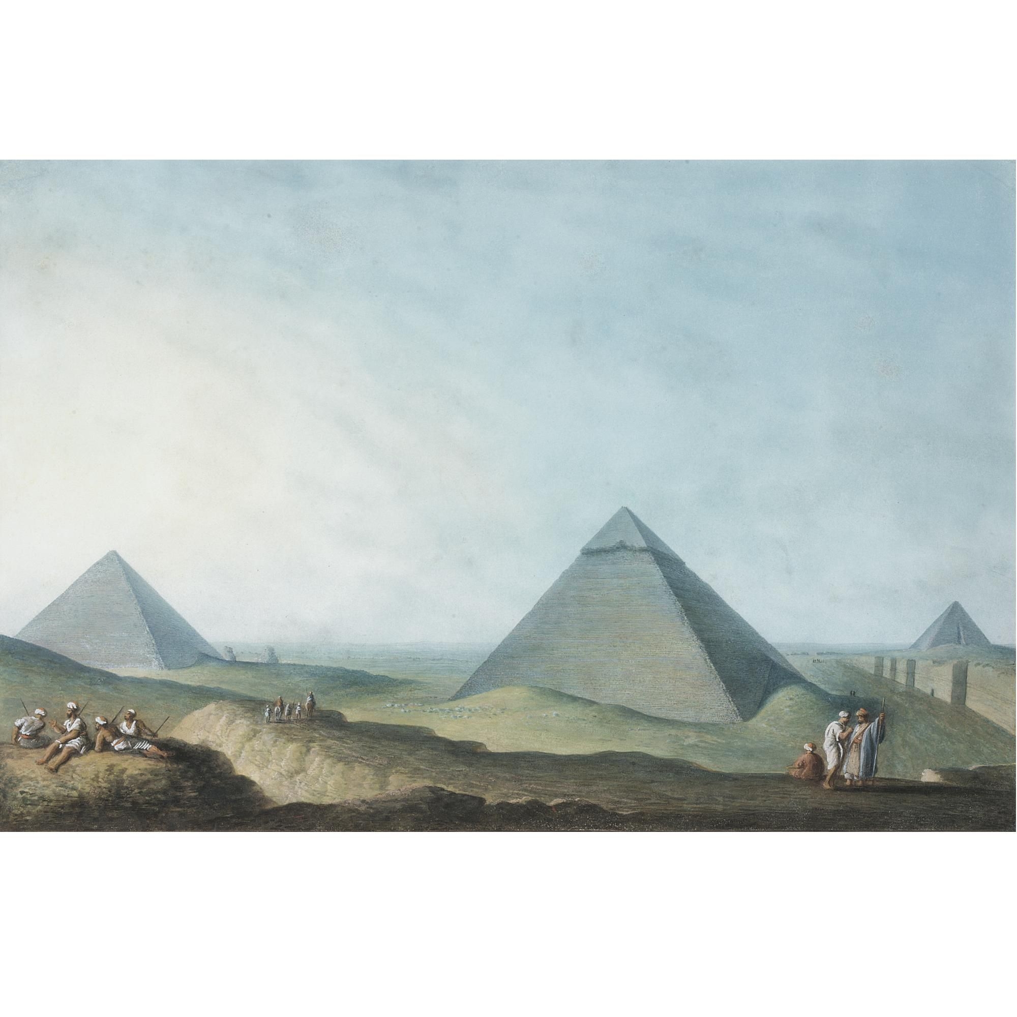 Luigi Mayer | View of the Great Pyramid of Giza | MutualArt