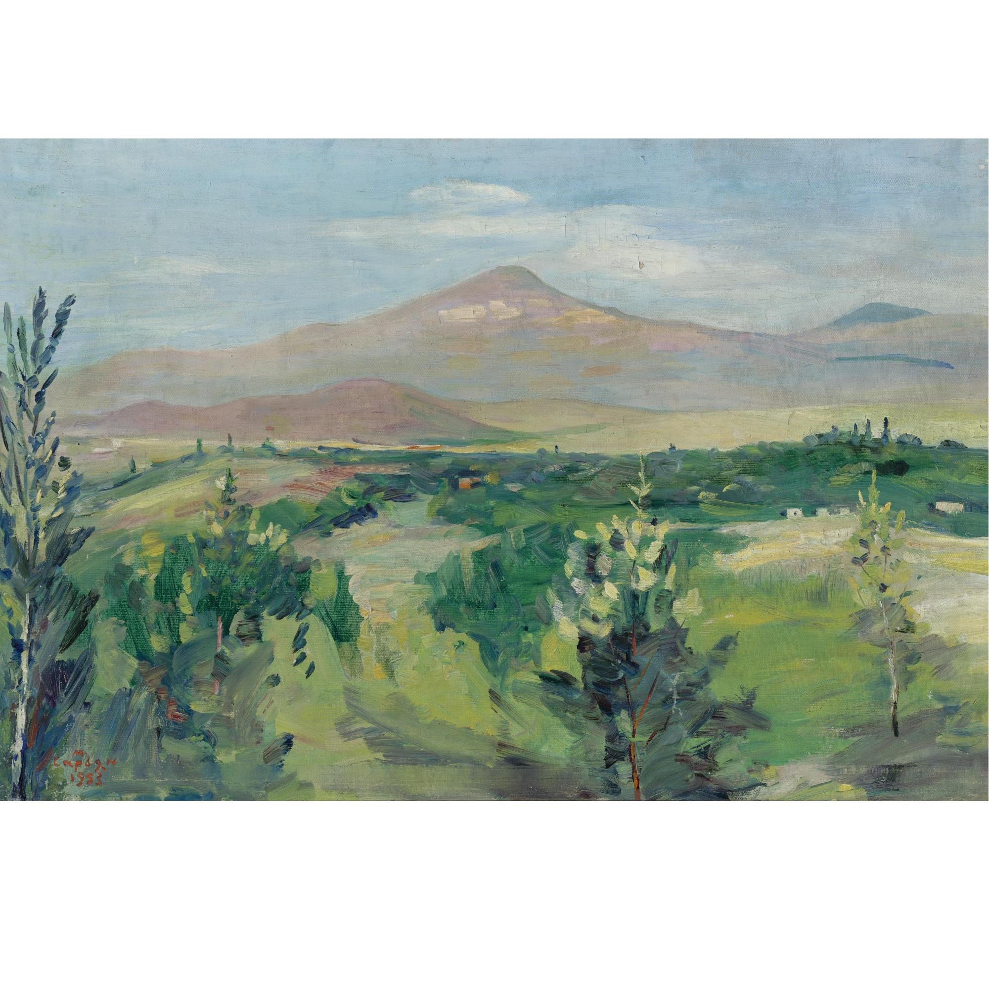 Martiros Sergeevich Saryan | October Day, 1953 | MutualArt