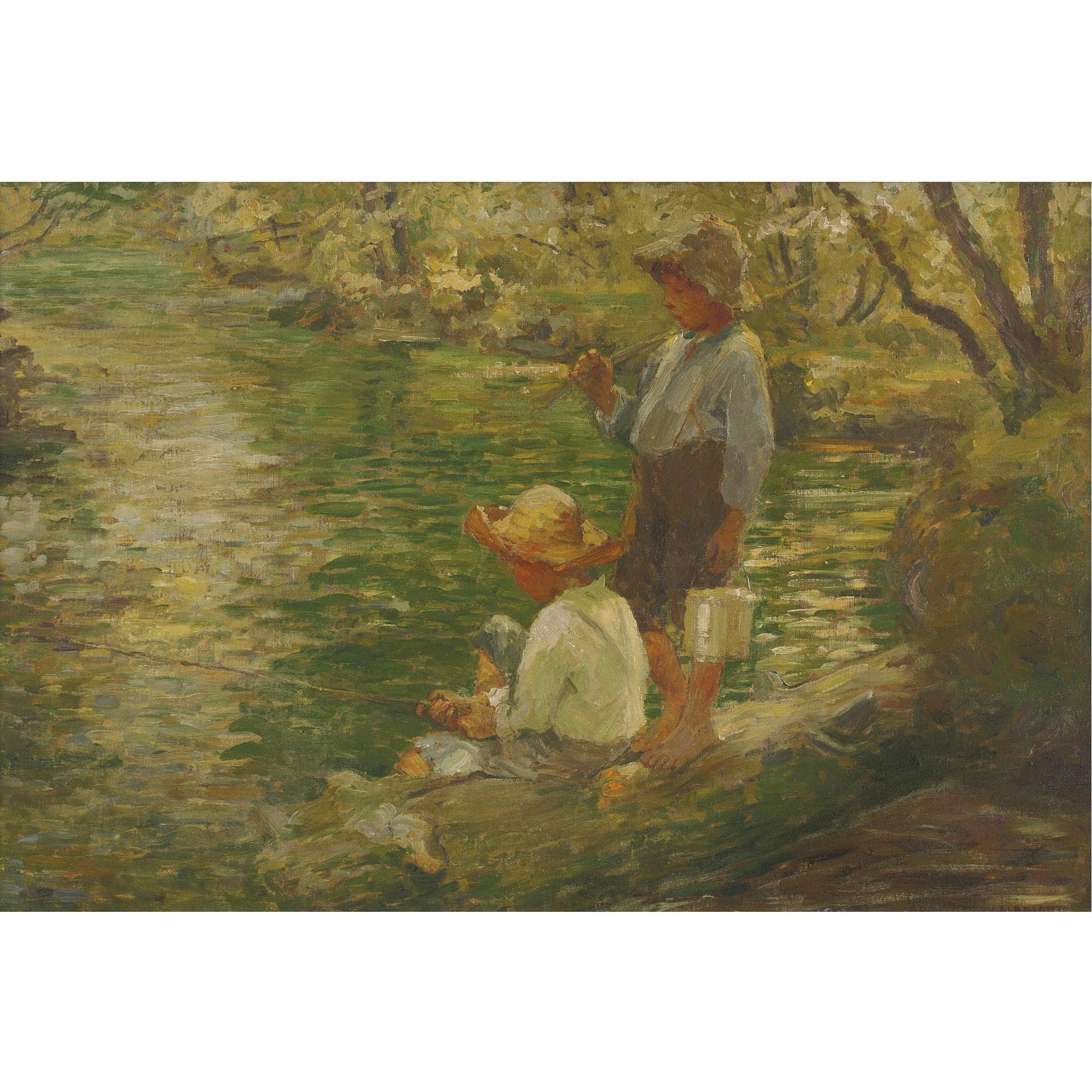 Adam Emory Albright | The young fishermen | MutualArt