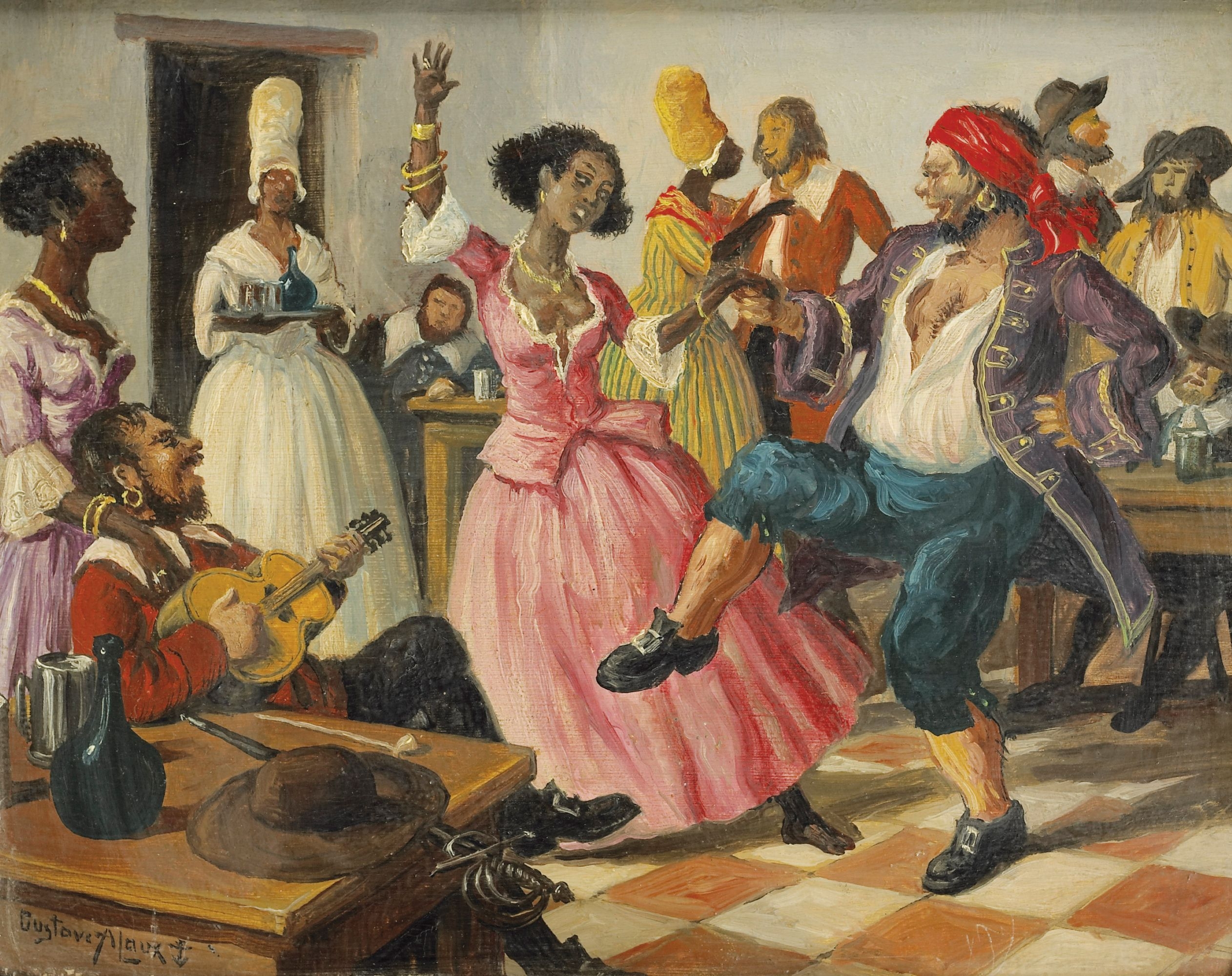 Gustave Alaux | Le flibustier sentimental ; Flibustiers au cabaret ...