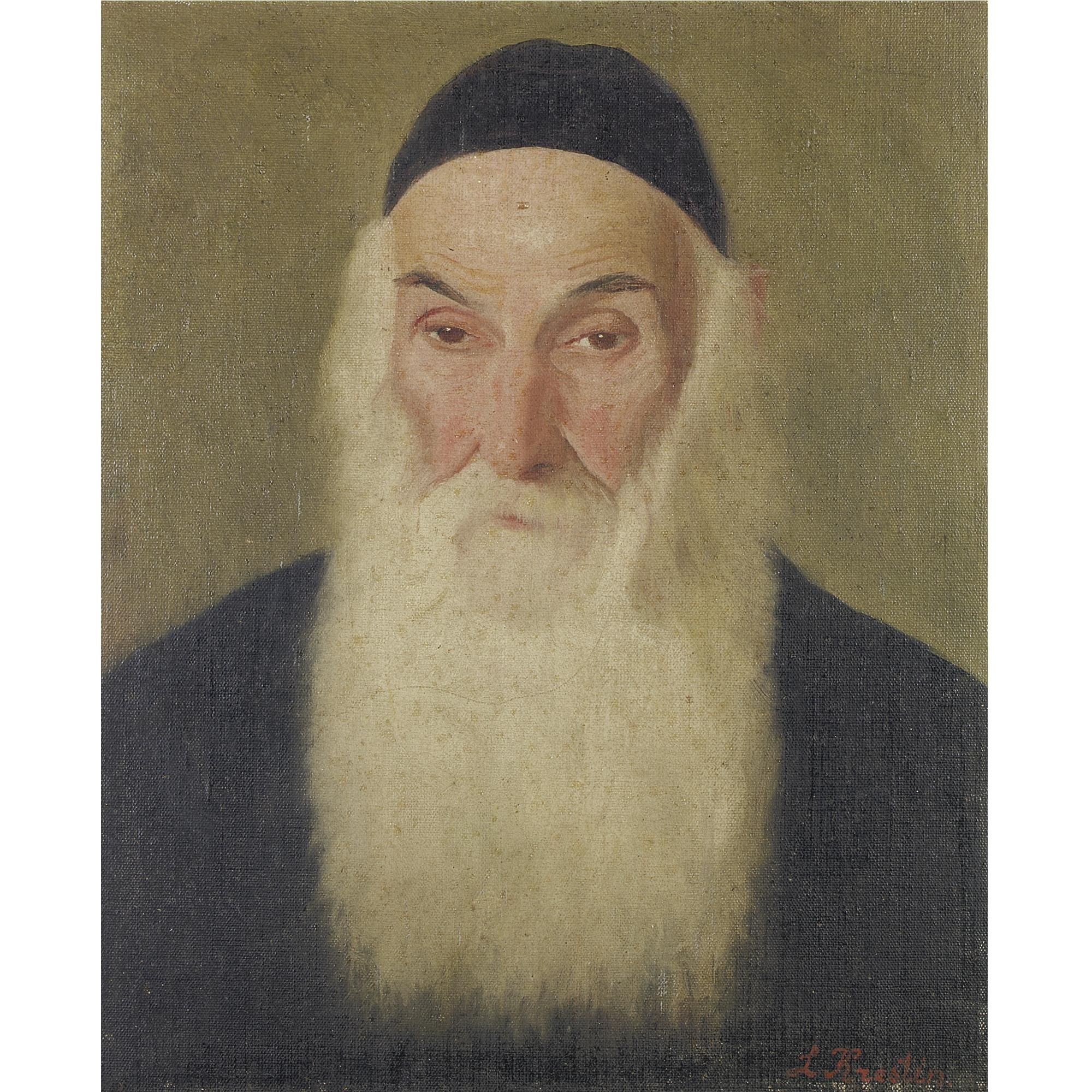 Lazar Krestin | Portrait of a Rabbi | MutualArt