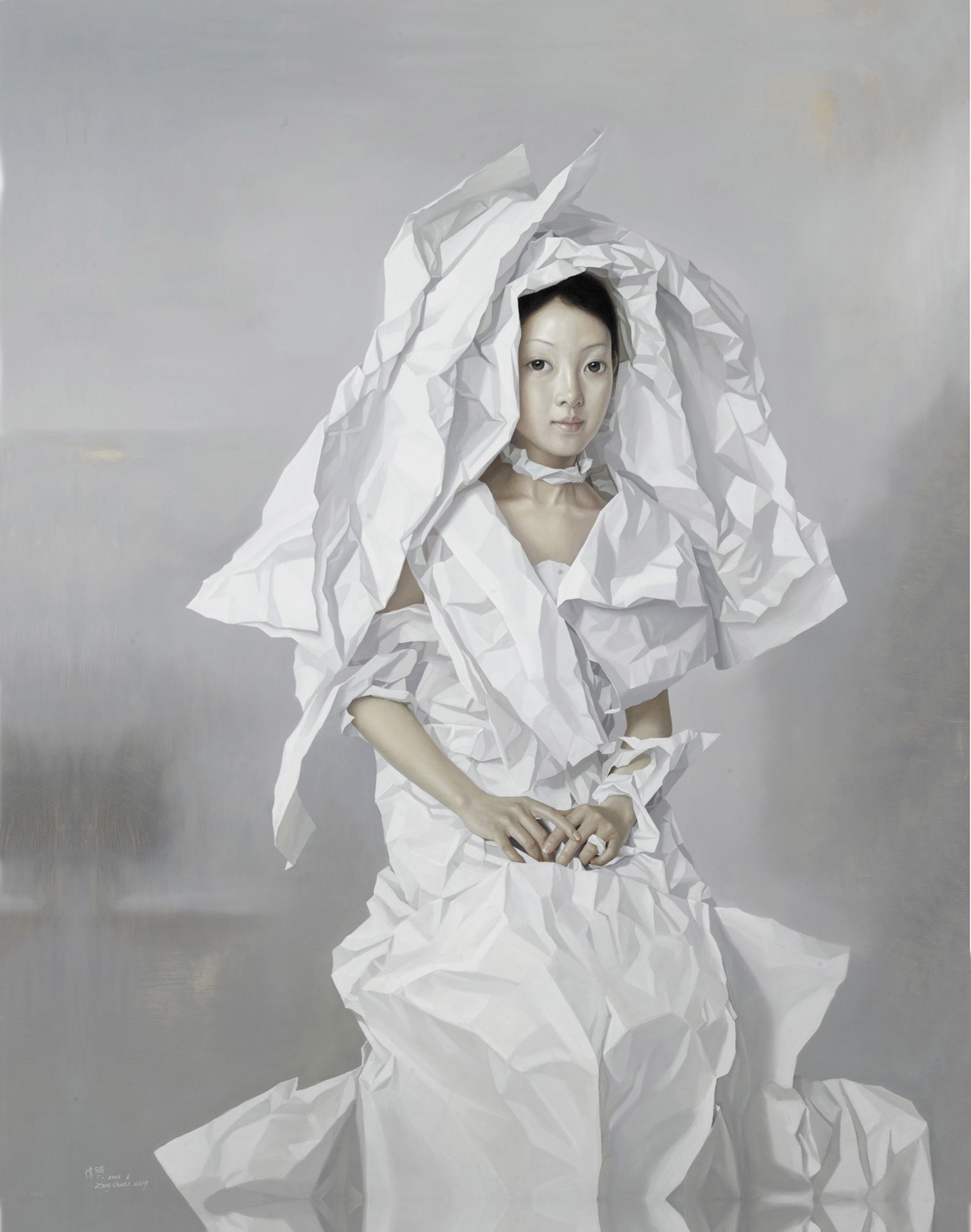 Zeng Chuanxing | Yellow paper bride | MutualArt