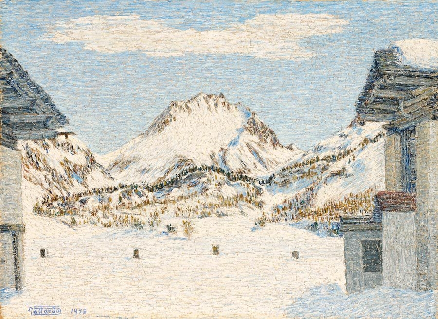 Gottardo Segantini | WINTERLANDSCHAFT, 1955 WINTER LANDSCAPE, 1955 ...