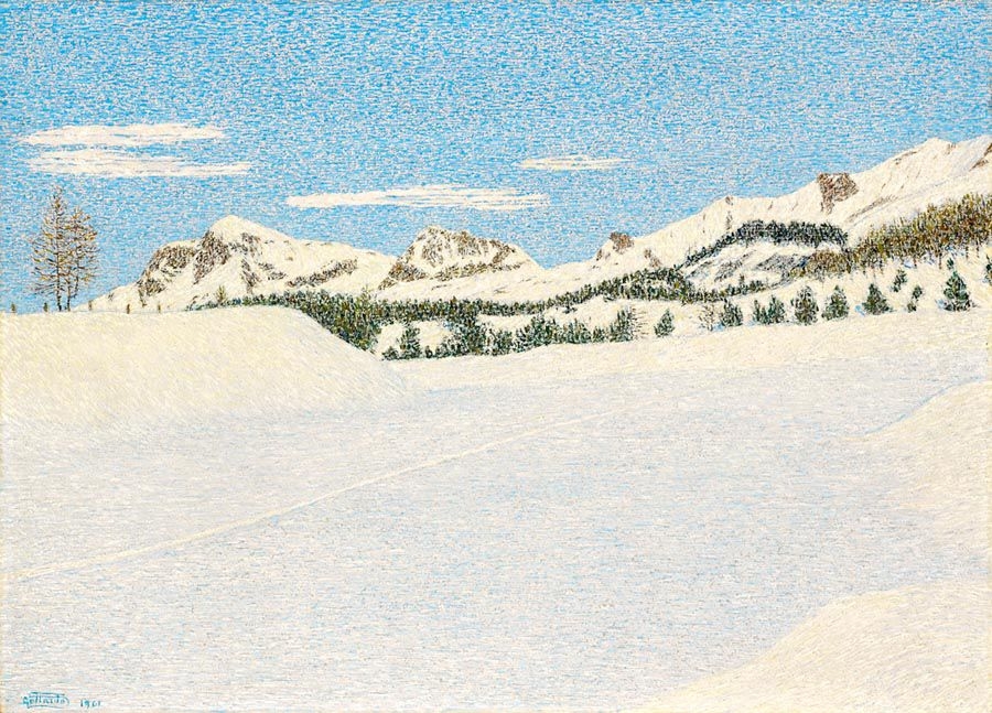 Gottardo Segantini | WINTERLANDSCHAFT, 1961 WINTER LANDSCAPE, 1961 ...