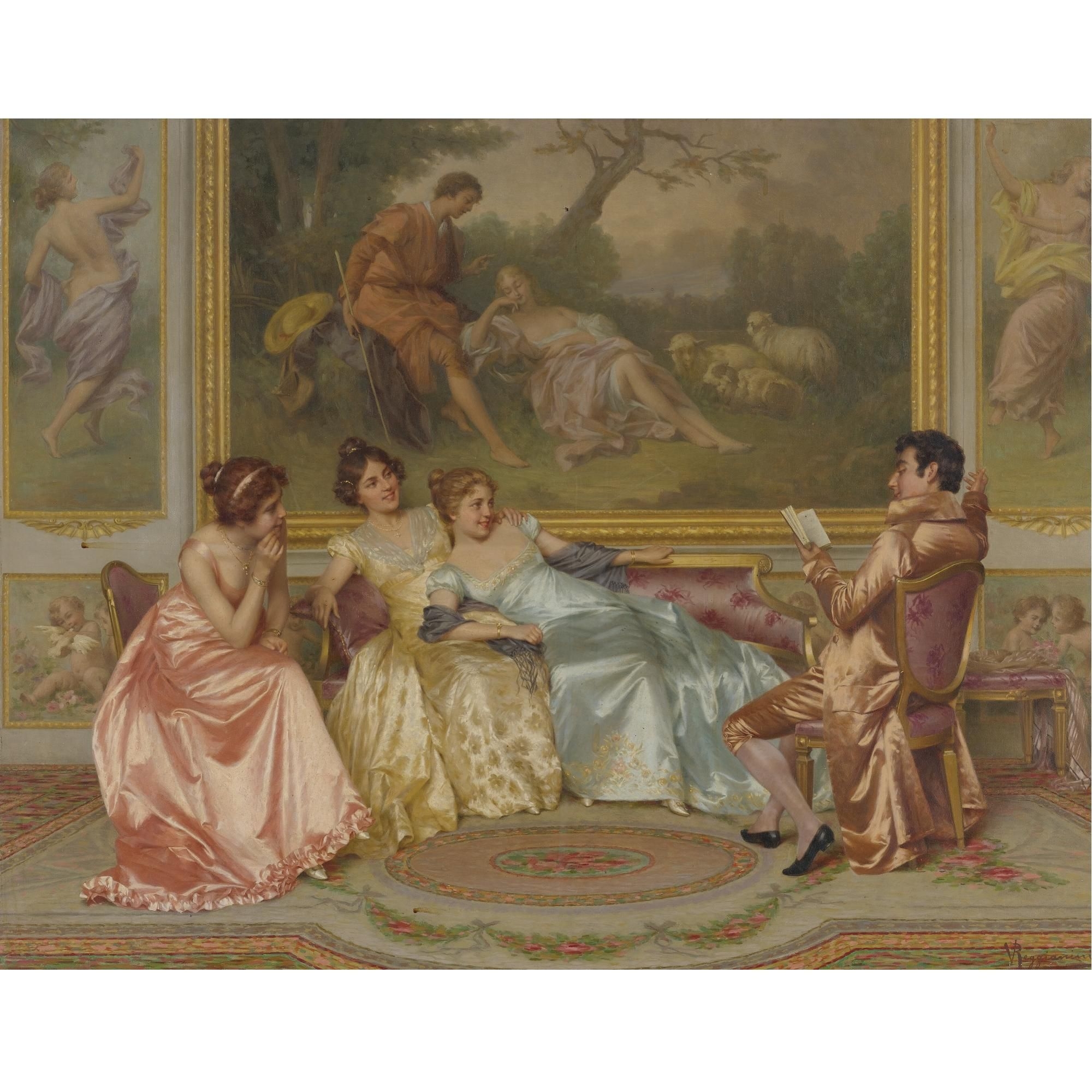 Vittorio Reggianini The Storyteller Mutualart