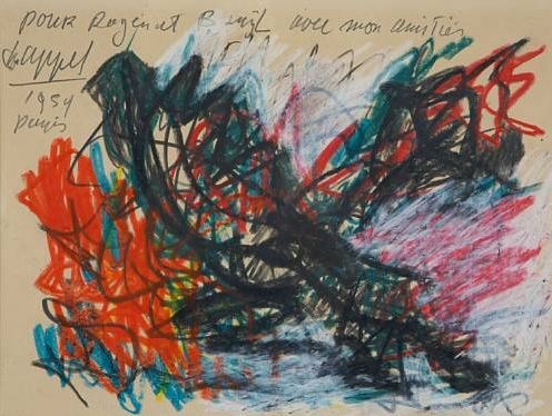 Karel Appel | Untitled (1954) | MutualArt