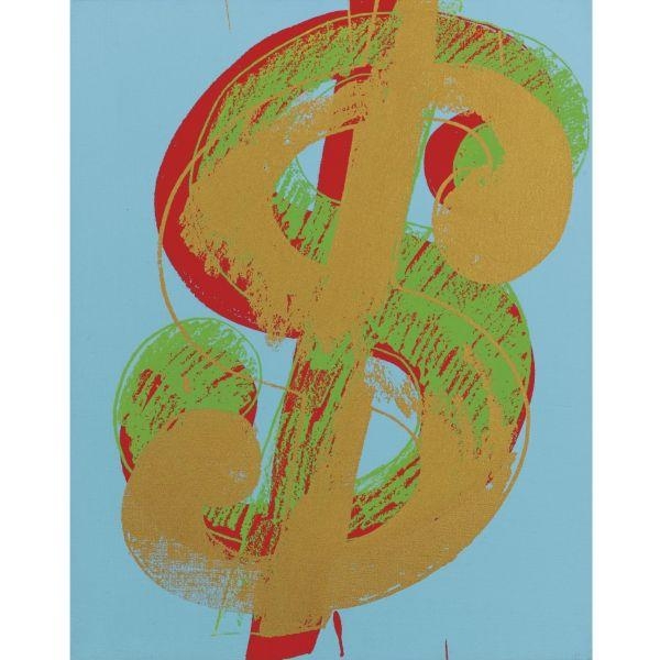 Andy Warhol | DOLLAR SIGN (1981) | MutualArt