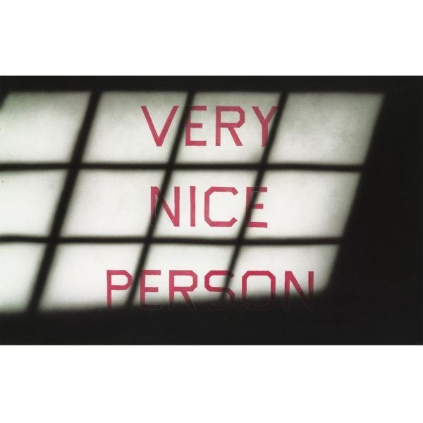 Ed Ruscha | VERY NICE PERSON (1988) | MutualArt