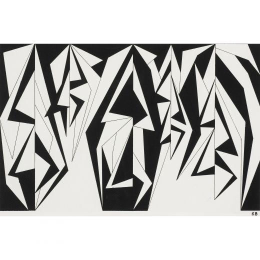 Karl Benjamin | Untitled (1956) | MutualArt