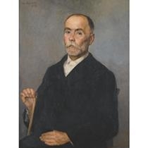 Polychronis Lembesis | PORTRAIT OF A MAN (OLD SOURBOS) (1898) | MutualArt