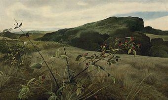 Andrew Wyeth | WINTER CORN FIELDS (1942) | MutualArt