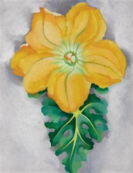 Georgia O'Keeffe | Squash Blossom No. II (1925) | MutualArt