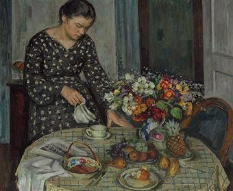 Louis Ritman | Breakfast (1929) | MutualArt