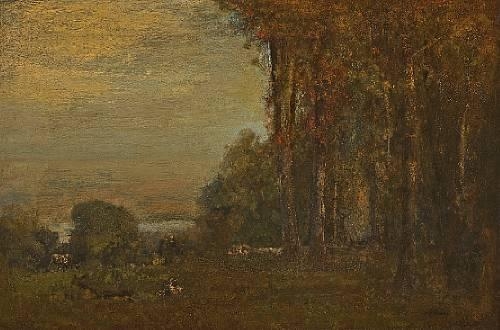 George Inness | Evening, Montclair (1890) | MutualArt
