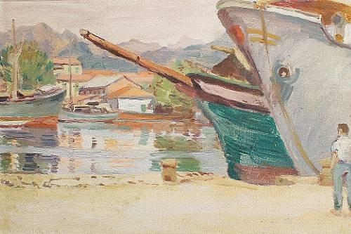 Duncan Grant | Portrait of Paul Roche (1946) | MutualArt