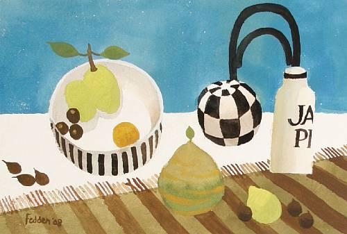 Mary Fedden | The Blue Pot | MutualArt