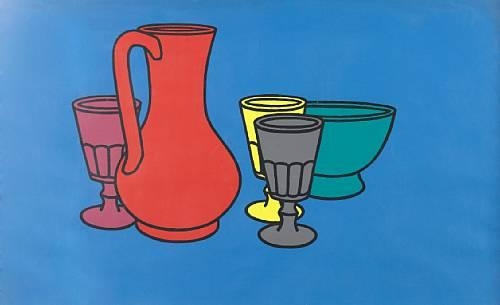 Patrick Caulfield | Coloured Still Life (Cristea 7) (1967) | MutualArt