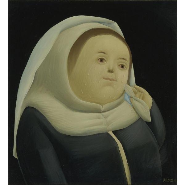 Fernando Botero | Maceta de flores (1967) | MutualArt