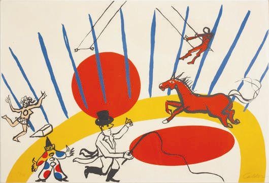 Alexander Calder | THE CIRCUS (Circa 1975) | MutualArt