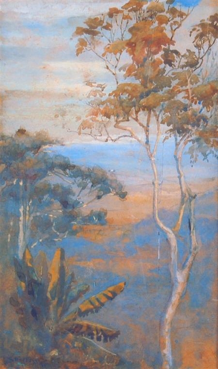 Arthur Streeton | AUSTRALIAN LANDSCAPE (1990) | MutualArt