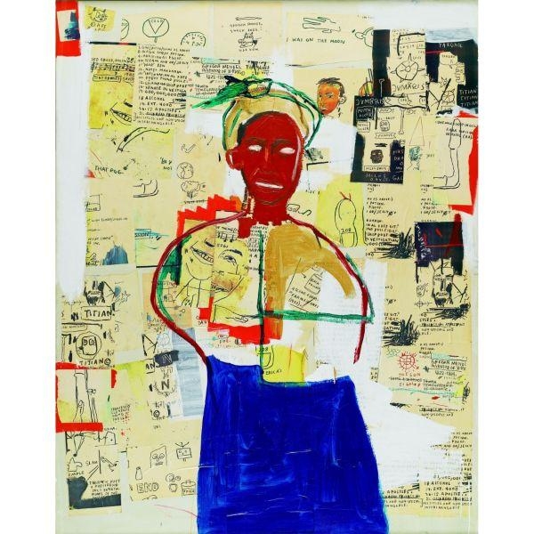 Jean-Michel Basquiat | Red Joy (1984) | MutualArt