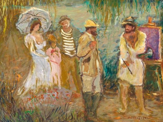 Ramon Dilley | Elstir, du côté de Guermantes, 1974 (1974) | MutualArt