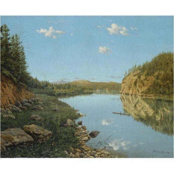 Boris Vasilievich Bessonov | LANDSCAPE IN THE URALS | MutualArt