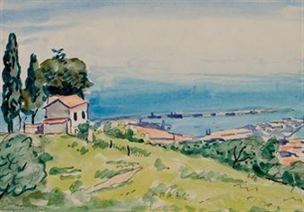 Albert Marquet | Vue de la baie d'Alger (1928) | MutualArt