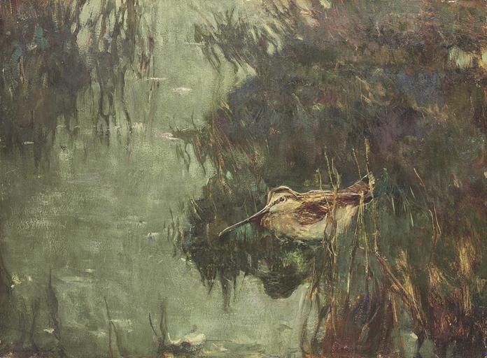 Charles Walter Simpson | Snipe at Twilight | MutualArt