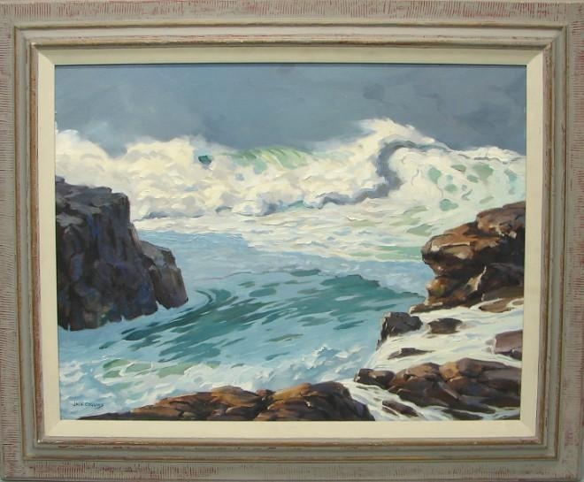 Jack Coggins | Breaking Wave | MutualArt