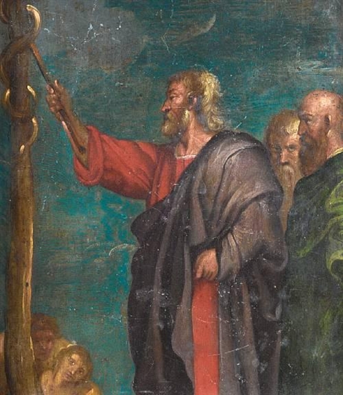Antwerp School, 17th Century | Moses and the Bronze Snake | MutualArt