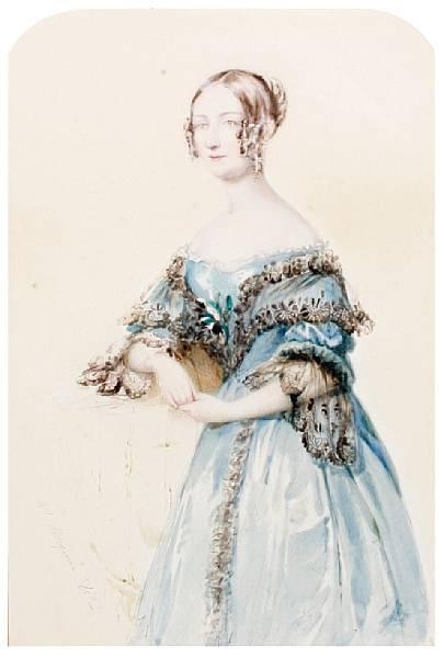 Mary Anne Heaphy | Portrait of Charlotte Balfour, later Mrs Forbes ...