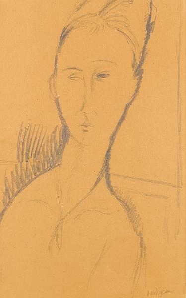 Amedeo Modigliani | Portrait d'homme | MutualArt