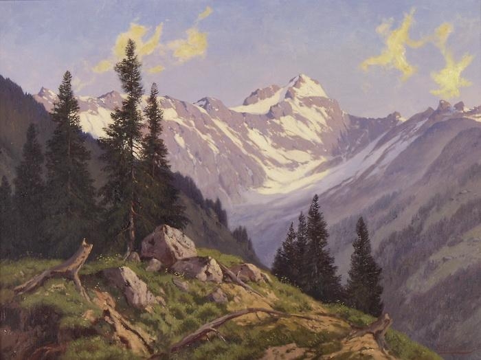 Jacob Edwin Bachmann | Hausstock bei Elm | MutualArt