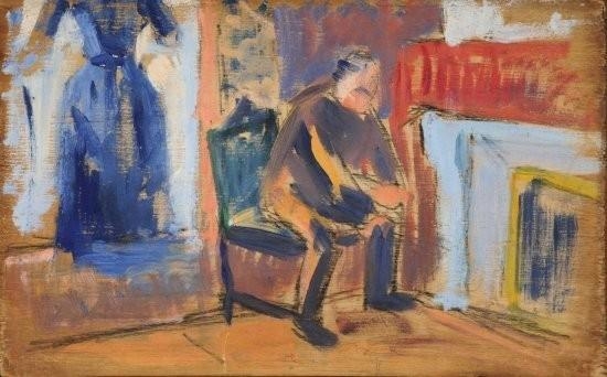 Paul Signac | UN DIMANCHE. ESQUISSE (Circa 1888) | MutualArt