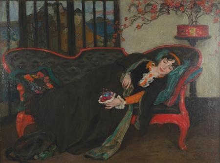 Henry Salem Hubbell | Susanna (Circa 1915) | MutualArt