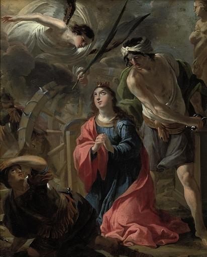 Jacques de Stella | The Martyrdom of Saint Catherine of Alexandria ...