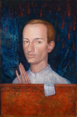 Fuchs Ernst | Portrait Jean Claude Polus (1961) | Artwork performance ...