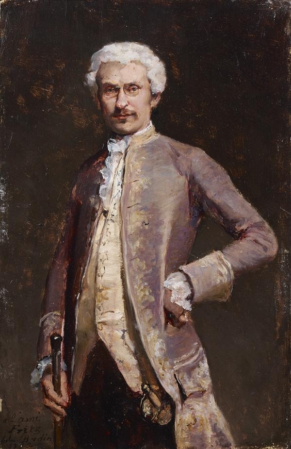 Jean Jules Badin | PORTRAIT D'HOMME EN HABIT DU XVIIIe SIÈCLE (1892 ...