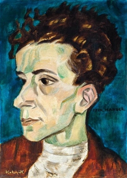 Arthur Kolnik | Portrait of Itzik Manger | MutualArt
