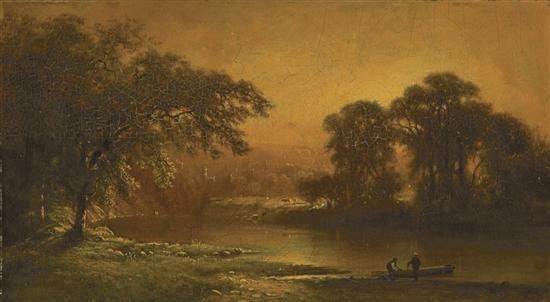 George Inness | Sunset | MutualArt