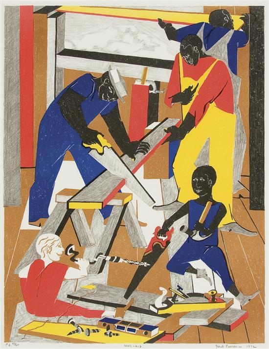 Jacob Lawrence | Workshop (1972) | MutualArt
