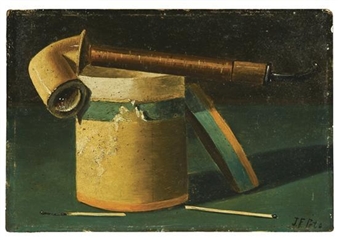 John Frederick Peto | Still Life with Pipe | MutualArt
