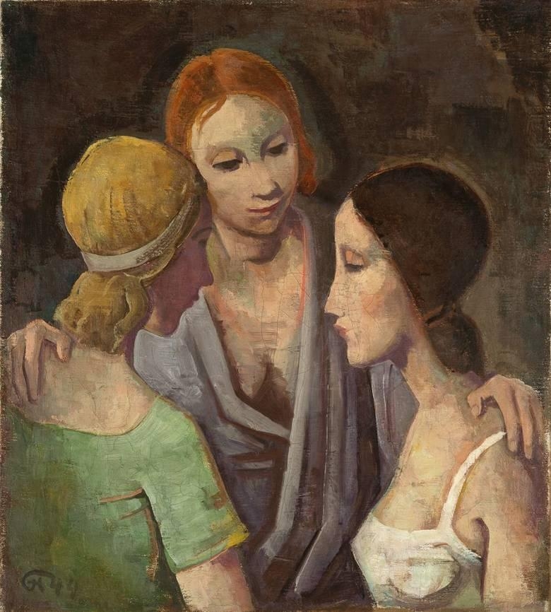 Karl Hofer | Portrait of Elisabeth Hofer (1943) | MutualArt