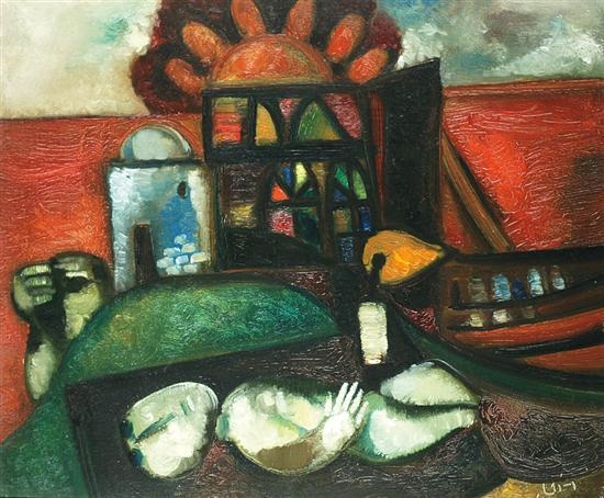Leo Roth | In Avraham's Tent (1961) | MutualArt