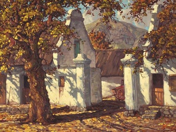 Nils Severin Andersen | A Cape Homestead | MutualArt