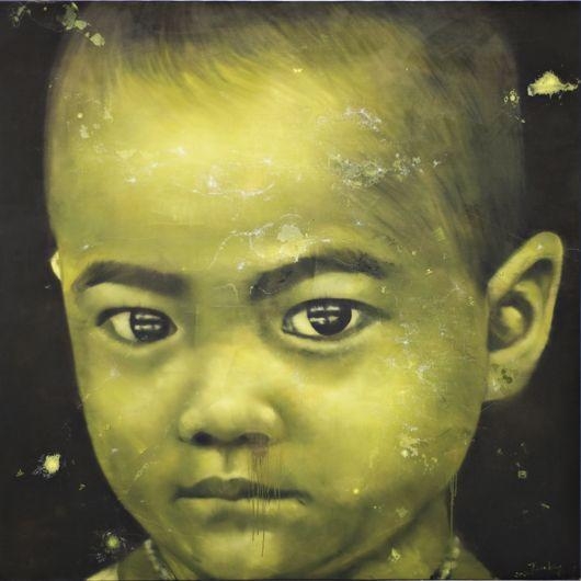 Li Tianbing | Autoportrait TB Jaune (2007) | MutualArt