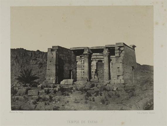 Maxime Du Camp | Égypte, Temple de Tafah (1852) | MutualArt